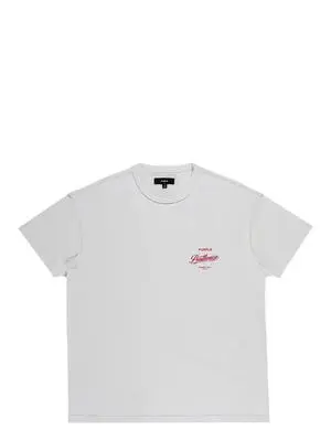 PURPLE BRAND Penthouse Puff-print T-shirt - White