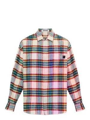 DARKPARK Ethan Check-pattern Shirt - Neutrals