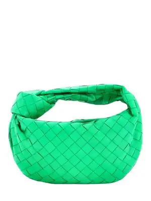 Bottega Veneta Jodie Intrecciato Nappa Mini Hobo Bag - Green