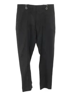 Dior Button-detailed Wool Trousers - Black