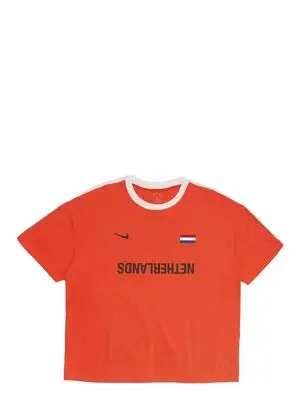 TRAVIS SCOTT Cj X Nike Netherlands Total 90 T-shirt - Orange