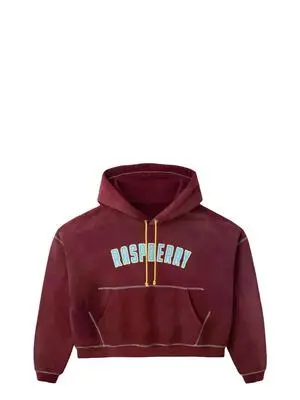 GV GALLERY Contrast-stitch Hoodie - Red