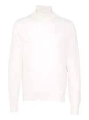 TOM FORD Fine-gauge Roll Neck T-shirt - Neutrals