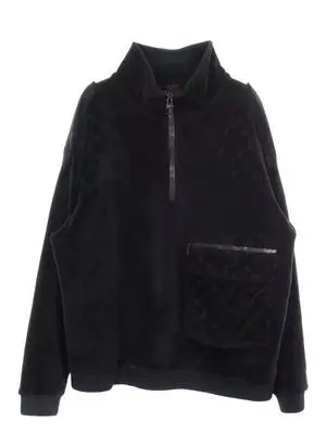 LOUIS VUITTON 00s Monogram Embossed Sweater