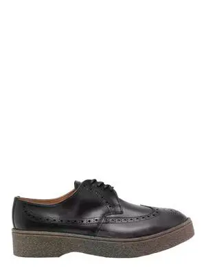 Comme Des Garçons X George Cox Popboy Brogue Derby Shoes - Black