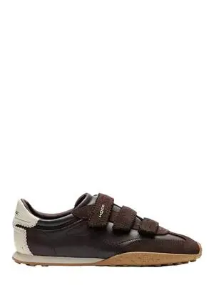 HOFF Touch-strap Leather Sneakers - Brown