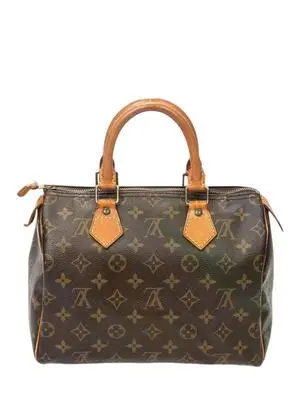 LOUIS VUITTON Speedy 25 Monogram Tote Bag - Brown