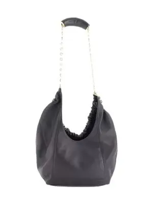 Loewe Squeeze Leather Small Hobo Bag - Black