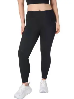 Sweaty Betty Power Floral-print Workout Leggings - Black