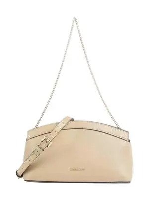 Michael Kors Athena Small Leather Convertible Clutch - Neutrals
