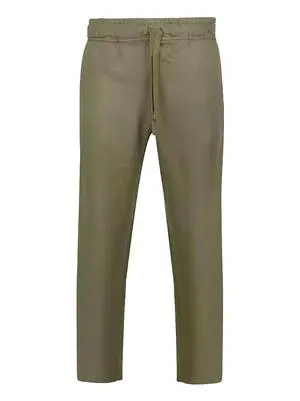 Crossley Drawstring-waistband Trousers - Green