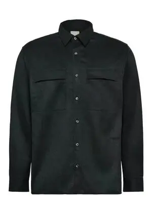 Calvin Klein Flap-pocket Shirt Jacket - Green