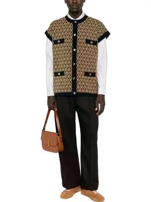 Valentino Garavani Sleeveless Cardigan - Neutrals
