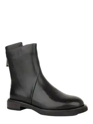 LINDA BAUMANN Rear Zip-fastening Ankle Boots - Black