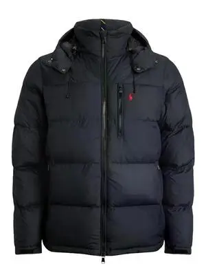 Polo Ralph Lauren Drawstring Detachable-hood Jacket - Black