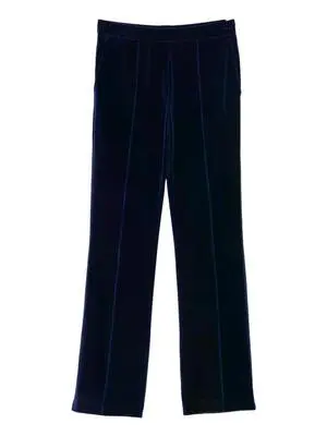 TOM FORD Velour Tonal Tf Embroidered Joggers