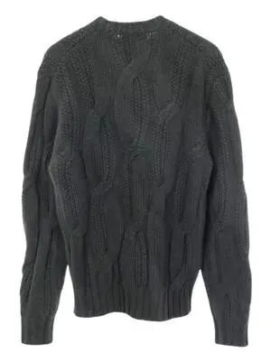Hermès Cable-knit Sweater - Grey