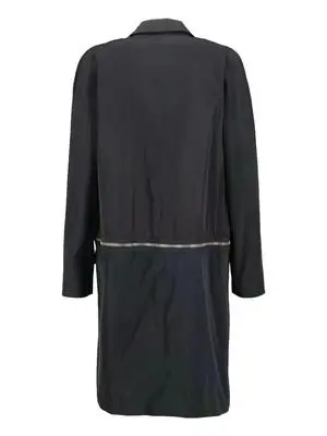 Giambattista Valli Zip-detail Coat - Black