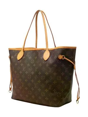 LOUIS VUITTON 2007 Monogram Neverfull Mm Tote Bag - Brown
