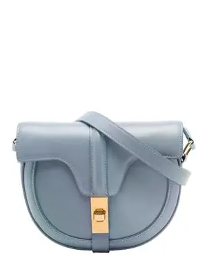 Celine 2020 Small Calfskin Besace 16 Crossbody Bag Blue