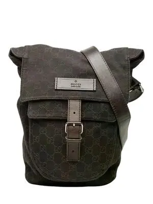 Gucci 2000-2015 Gg Canvas Crossbody Bag - Brown