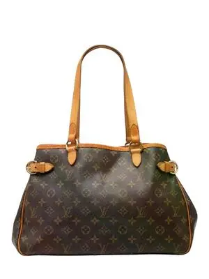 LOUIS VUITTON 2006 Monogram Batignolles Horizontal Tote Bag - Brown
