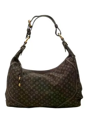 LOUIS VUITTON 2009 Monogram Mini Lin Manon Mm Shoulder Bag - Brown