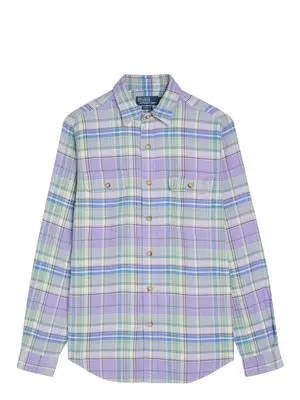 Polo Ralph Lauren Checked Flannel Shirt - Green