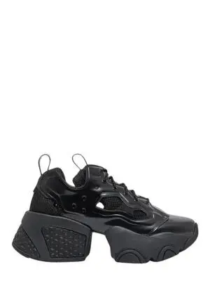 REEBOK Fury Boot Chunky Sole Sneakers - Black