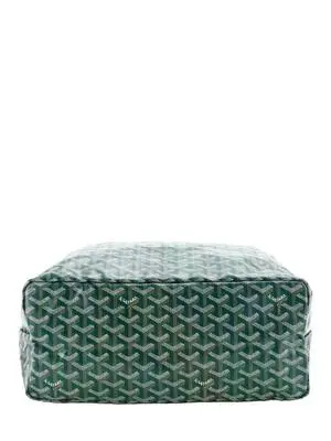Goyard Saint Louis Pm Coated Canvas Tote Bag - Green