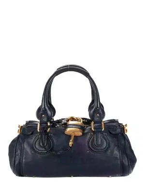 Chloé Paddington Padlock Tote Bag - Blue