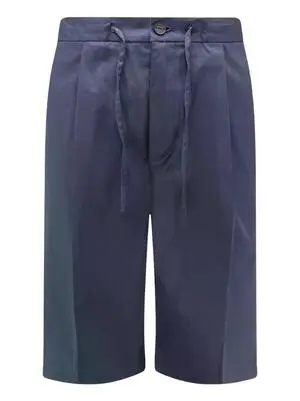 HEVO Torre Lapillo Pleated Shorts - Blue
