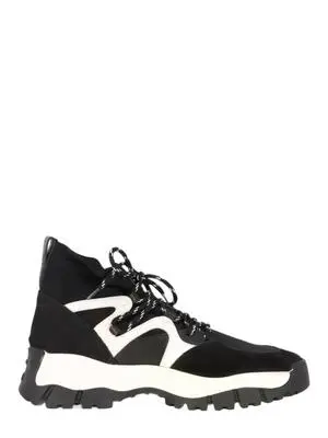 TOD'S Panelled High-top Sneakers - Black