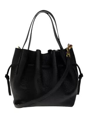 Yuzefi Yuzefi Mini Scallop Bucket Bag Black
