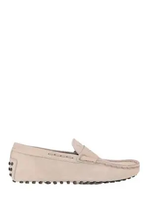 TOD'S Gommino Suede Loafers - Neutrals