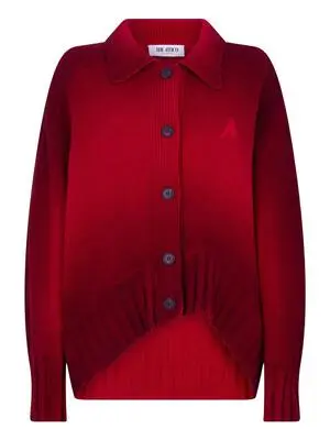 Attico Single-breasted Sweater - Red