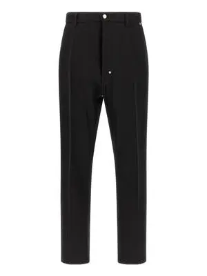 Rick Owens Casual Pants With Belt Loops - Black