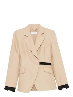 Max Mara Long-sleeved Jacket - Beige