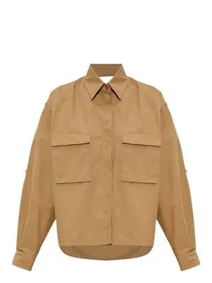 Max Mara Long-sleeved Shirt - Camel