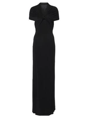 Tove Rama Gathered Maxi Dress - Black