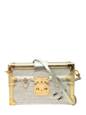 LOUIS VUITTON 2017 Epi Petite Malle Crossbody Bag - Silver