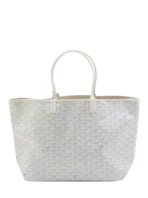 Goyard 2019-2023 Goyardine Saint Louis Pm Tote Bag - White