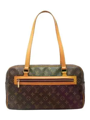 LOUIS VUITTON 2002 Monogram Cite Gm Shoulder Bag - Brown