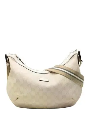 Gucci 2000-2015 Gg Canvas Web Crossbody Bag - Neutrals