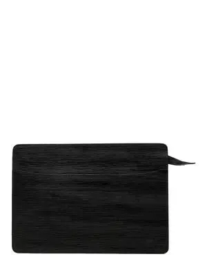 LOUIS VUITTON Epi Pochette Homme Clutch Bag - Black