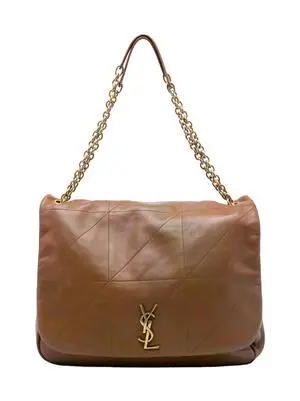 Saint Laurent 2023 Large Quilted Lambskin Jamie 4.3 Shoulder Bag - Brown