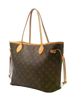 LOUIS VUITTON 2011 Monogram Neverfull Mm Tote Bag - Brown