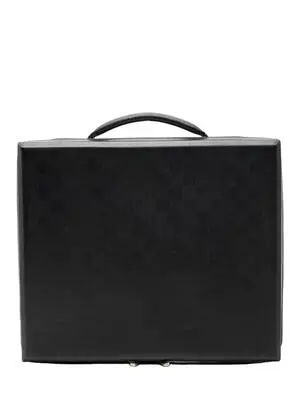 LOUIS VUITTON Damier Glace Luke Briefcase Business Bag - Black