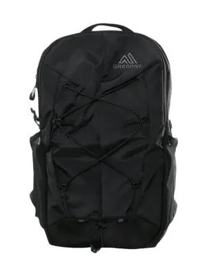 GREGORY Logo-print Bungee-cord Backpack - Black