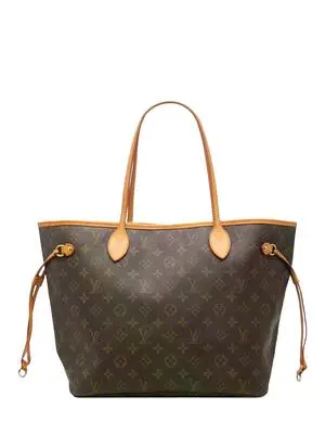 LOUIS VUITTON 2008 Monogram Neverfull Mm Tote Bag - Brown